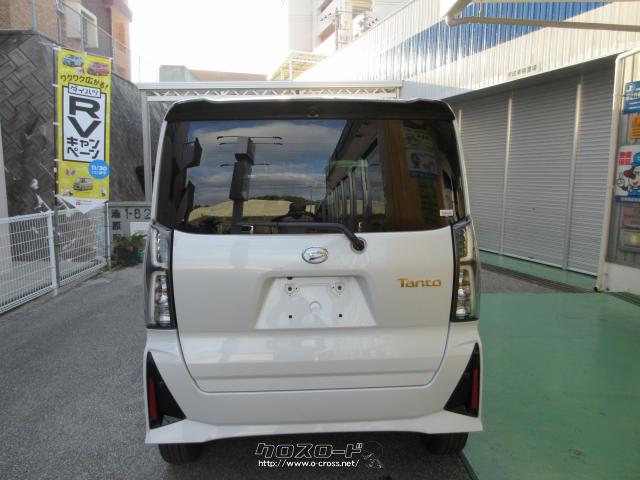 ダイハツ タント カスタムRS( 新車)純正ナビ地デジ&バックモニター&前後ドライブレコーダー(ナビ連動)・2024(R6)年式・パール ...