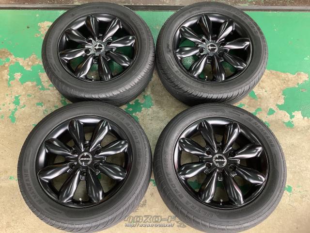 ホイール・タイヤ・17インチ美品ボクシースタイル25b(BK)4本set中古タイヤ付J63・7.58万円・ホイールガレージ本店・ 中古品 ホイール:17×6.5J+48 PCD139.7/6H ...