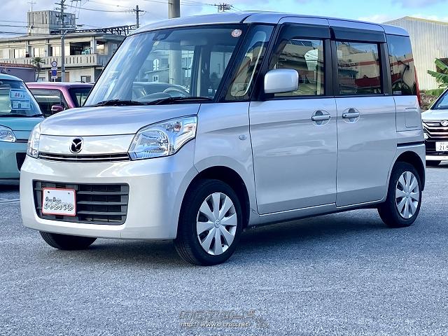 マツダ フレアワゴン 保証付き♪自社ローン対応! XS 検2年 スマートキー・2014(H26)年式・シルバー・660cc・オーシャンデザイン ...