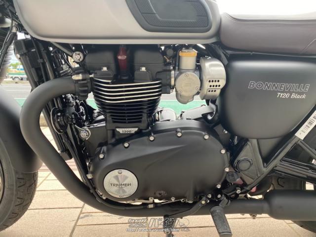 トライアンフ ボンネビル T120・1200cc・グリット・保証付・24ヶ月 (2023年09月 売約済み) | 沖縄のバイク情報 - クロスバイク