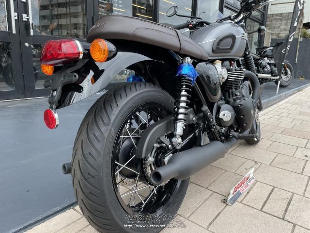 トライアンフ ボンネビル T120・グラファイト/マットグラファイト・1200cc・グリット・保証付・24ヶ月 | 沖縄のバイク情報 - クロスバイク