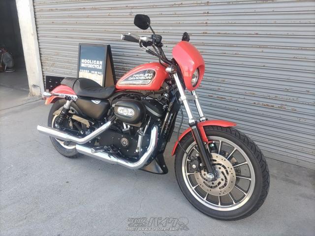 ハーレーダビッドソン スポーツスターXL883 2010年モデル『XL883R スポーツスター883R』・2010(H22)初度登録(届出)年・オレンジ・883cc・HOOLIGAN ...