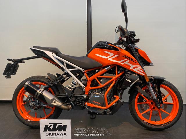 KTM 390 デューク・2020(R2)初度登録(届出)年・オレンジ・390cc・KTM OKINAWA・4,322km・保証付・3ヶ月 ...