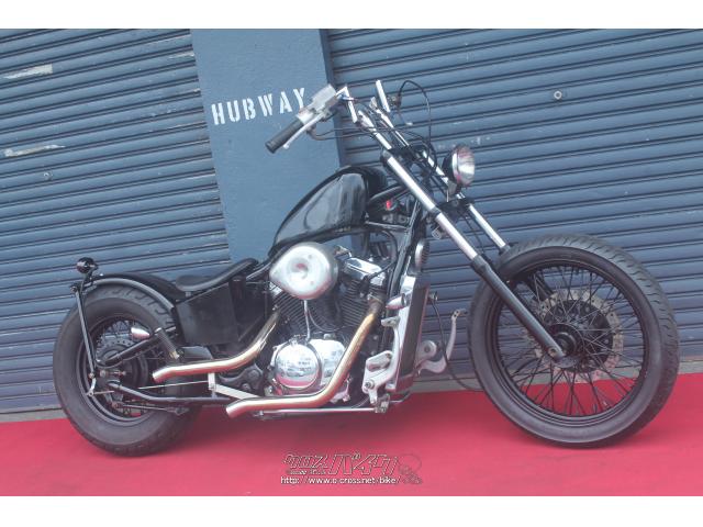 ホンダ スティード 400・1996(H8)初度登録(届出)年・ブラック・400cc・HUBWAY・減算車(カスタムミニメーター交換のため ...