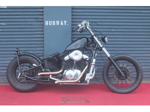 ホンダ スティード 400・1996(H8)初度登録(届出)年・ブラック・400cc・HUBWAY・減算車(カスタムミニメーター交換のため ...