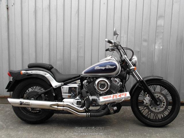 ヤマハ ドラッグスター400 (4TR)・1998(H10)初度登録(届出)年・シルバー&ネイビー&ブラック・400cc・バイク卸センター ...