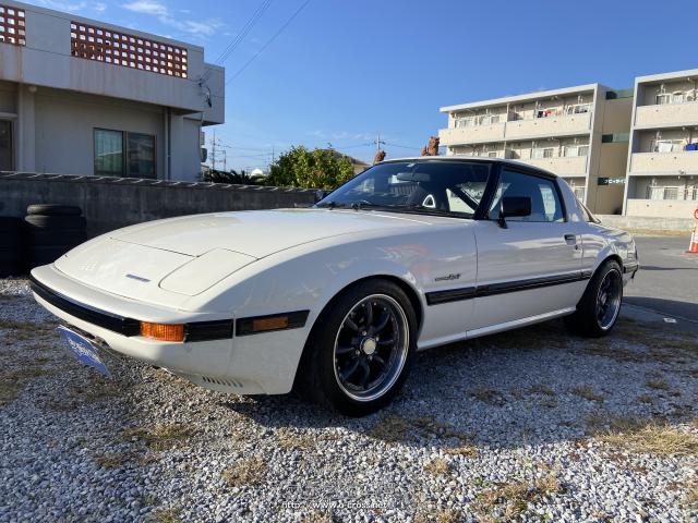 マツダ サバンナRX-7 ターボ・1984(S59)年式・ホワイト・スタイルクラフト・24万km・保証無 (2023年04月 売約済み) | 沖縄の中古車情報 - クロスロード