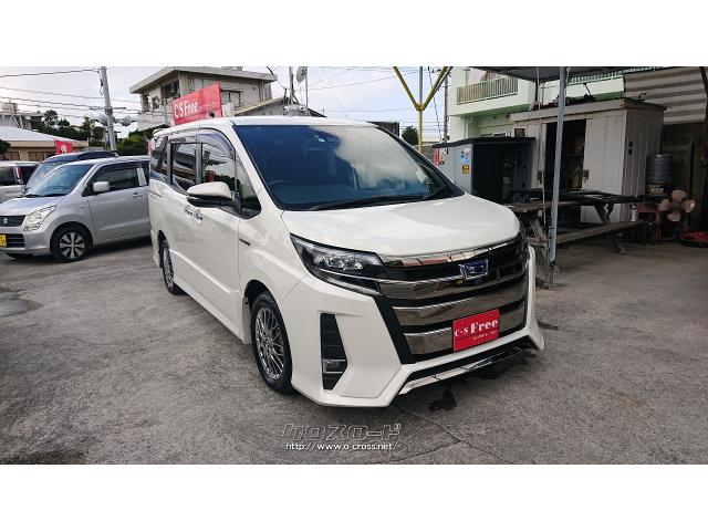 トヨタ ノア（NOAH） ハイブリッドSiダブルバイビートヨタセーフティセンス 純正10インチナビ 2年保証・2018(H30)年式 ...