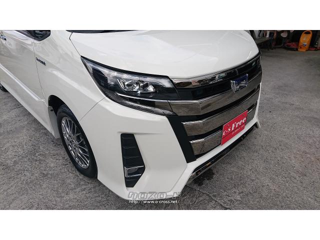 トヨタ ノア（NOAH） ハイブリッドSiダブルバイビートヨタセーフティセンス 純正10インチナビ 2年保証・2018(H30)年式 ...