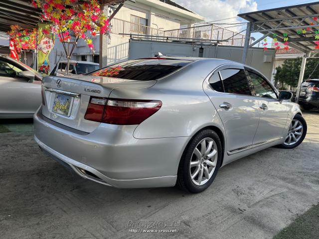 レクサス LS LS460 バージョンC iパッケージ本革エアーシート/サンルーフ/純正マルチHDDナビ/バックカメラ・2007(H19)年式・シルバー・4600cc・カーサポートpiece ...