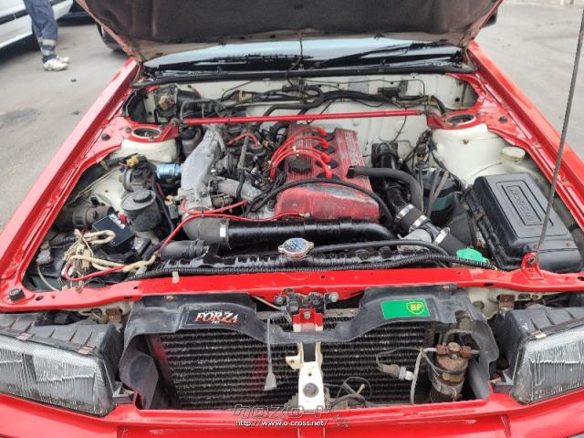 日産 スカイライン RSターボ パワステ ウィンドー手巻き 社外マフラー 鈑金済み!!・1984(S59)年式・赤/黒・2000cc・NRS ...