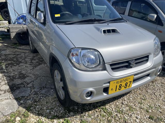 スズキ Kei Bターボ・2006(H18)年式・シルバー車検付き・660cc・（株）ymボディー車両販売部＜ワイエム＞・9万km・保証無 ...