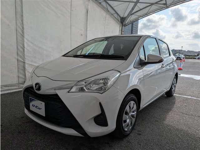 トヨタ ヴィッツ（Vitz） 1.0F・2019(R1)年式・ホワイト・1000cc・沖縄トヨタ自動車株式会社 トヨタウン港川店・4.6万km ...