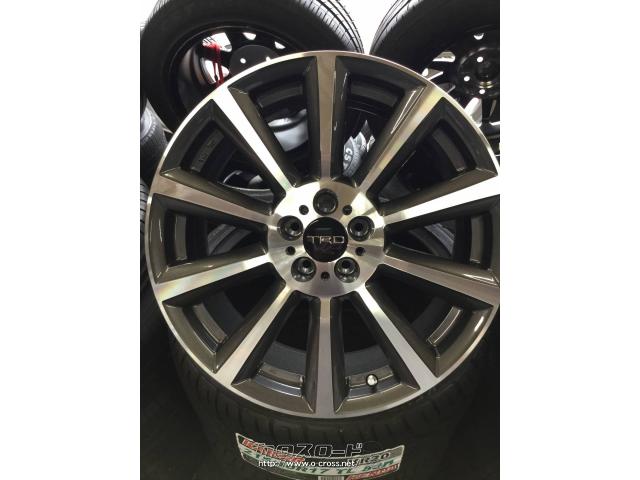 ホイール・タイヤ・18インチ・ご成約・PIT･BOX＜ピット・ボックス＞・ タイヤ&ホイール4本セット TRD TF6 18×7.5J+46 ...