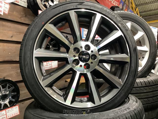 ホイール・タイヤ・18インチ新品TRD TF6(シルバー)オプションホイール4本set新品タイヤ・ご成約・ホイールガレージ本店・ 新品 ...