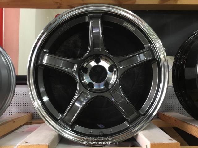 ホイール・タイヤ・19インチSSR GTX03(ガンメタ)4本Set新品タイヤ・ご成約・ホイールガレージ名護店・ 新品 ホイール:F/19×8.5J+38 R/19×9.5J+38PCD114 ...
