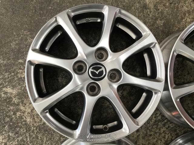 ホイール・14インチ中古デミオ純正アルミ4本Set J31・ご成約・ホイールガレージ西原店・ 中古品 ホイール:14×5.5J+40 ...